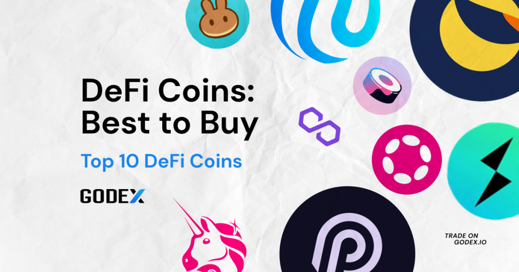 DeFi Coins - Best to Buy in 2025 | Top 10 DeFi Coins | Godex.io