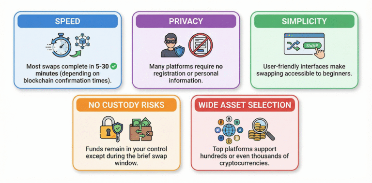 Crypto Swap Platform Guide: Top Services 2025
